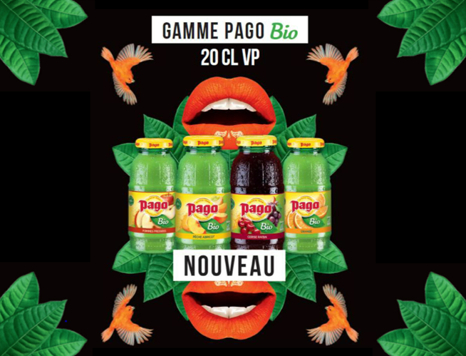 DECOUVREZ LA NOUVELLE GAMME PAGO BIO 20CL VP > Distriboissons DECOUVREZ LA NOUVELLE GAMME PAGO BIO 20CL VP > Distriboissons